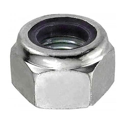 Dado esagonale autobloccante in acciaio inox A2 UNI 7474 - ø mm 6 - Cod ...