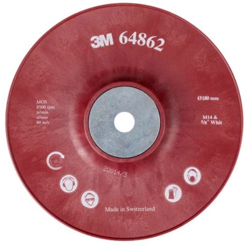 3M platorello Cubitron High Performance - ø mm 180 - Cod. 7000032411 - ToolShop Italia