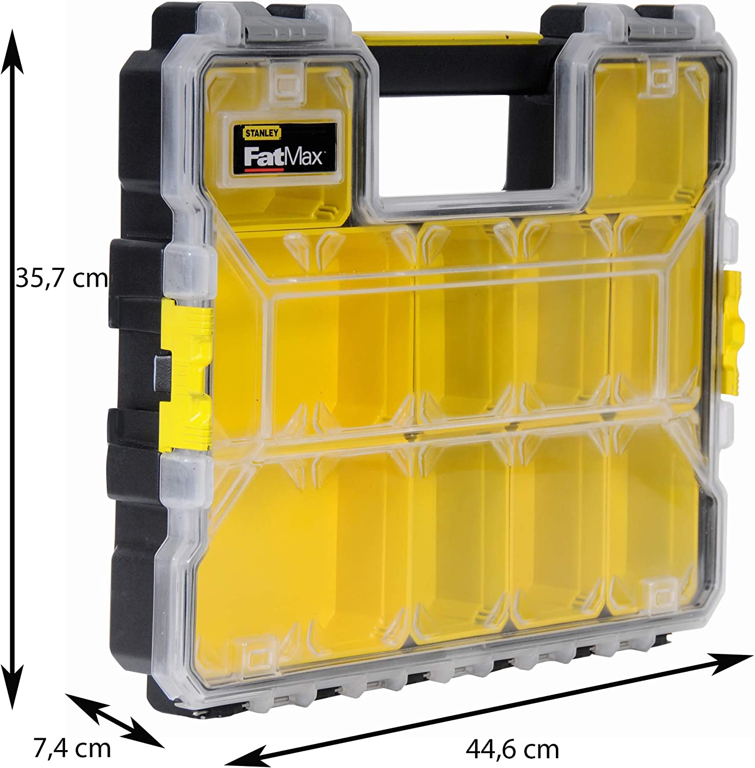 Cassetta Attrezzi Completa Organizer Portautensili STANLEY FATMAX PRO ...